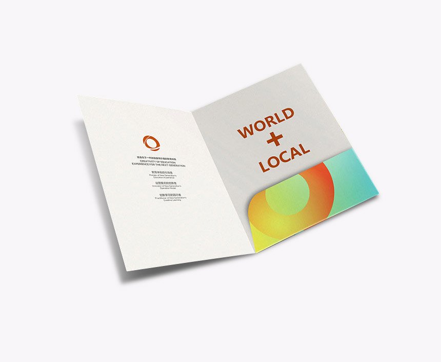 Custom Printed Silk Presentation Folders - PrintBao – Custom Design ...